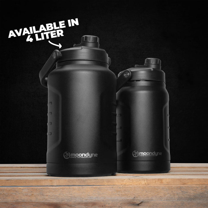 2.5L INSULATED BOTTLE - BLACK