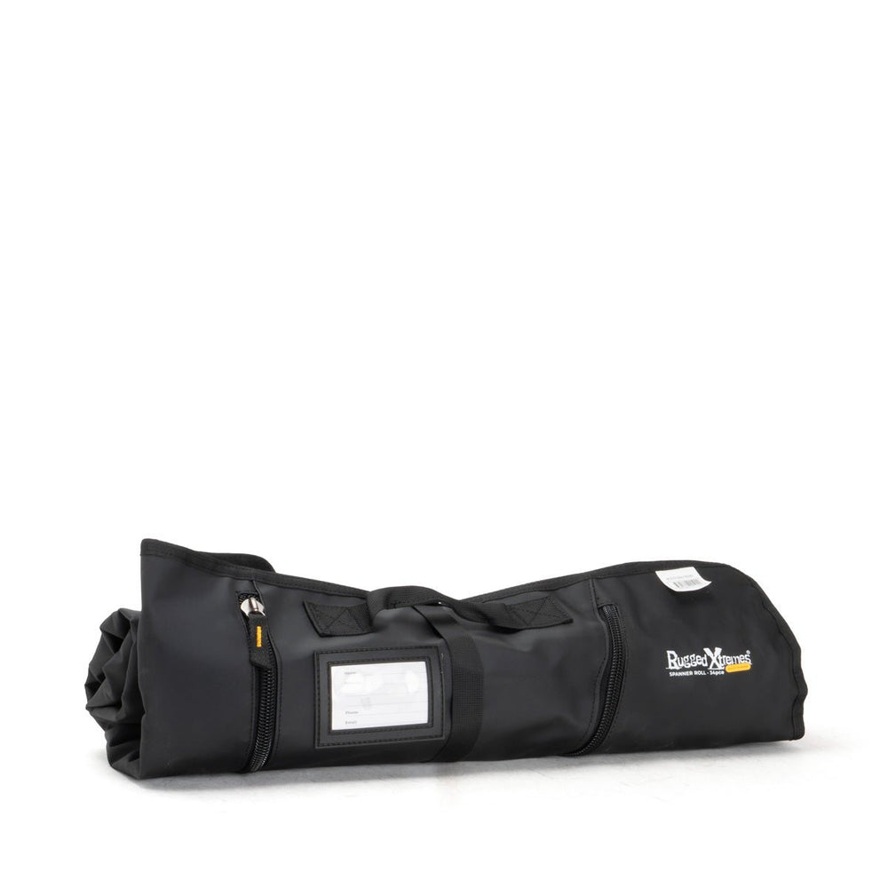 Rugged Xtremes PVC Spanner Roll 34 Pocket | Black