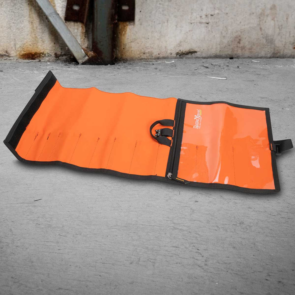 Rugged Xtremes PVC Tool Roll Orange