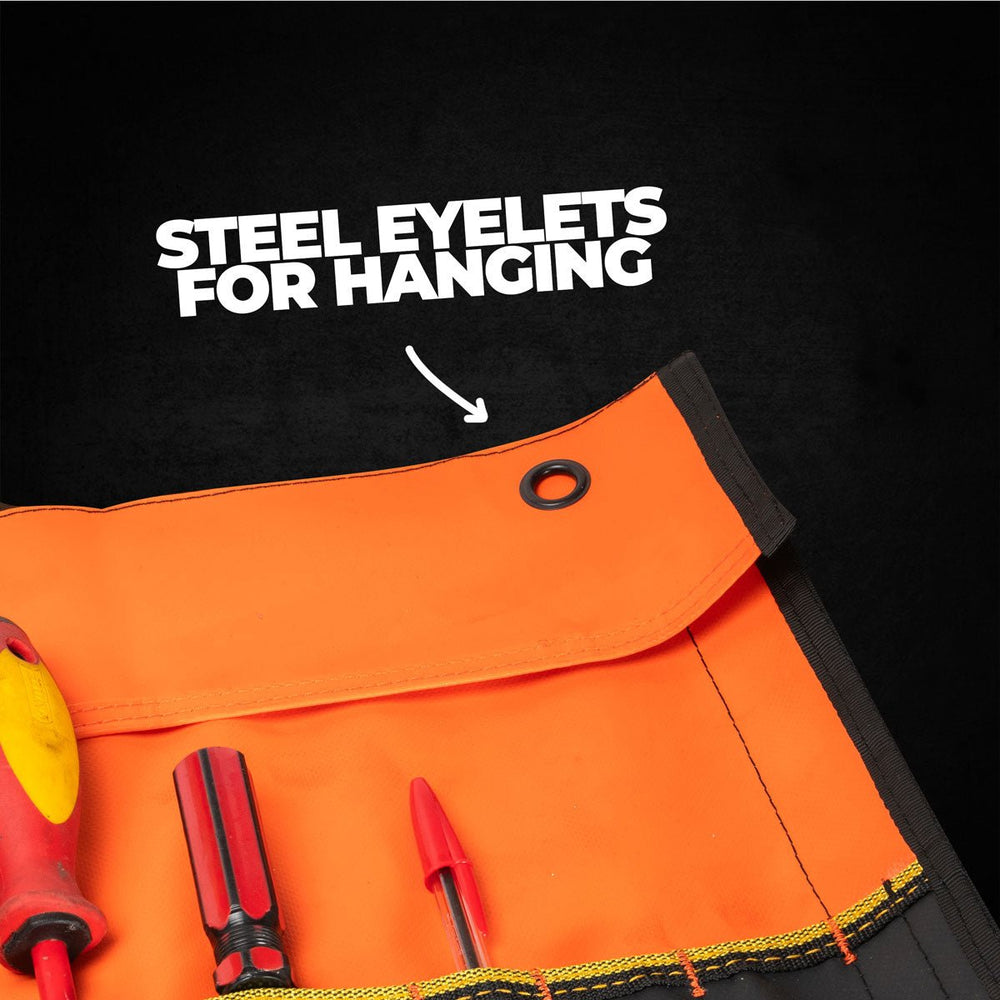 Rugged Xtremes PVC Tool Roll Orange