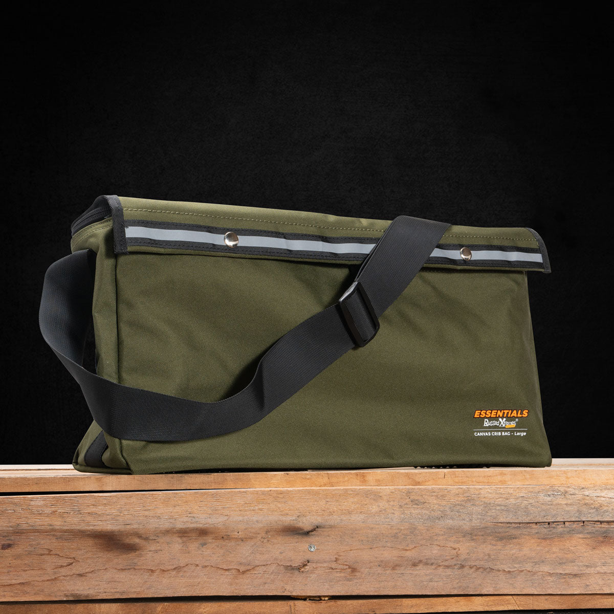 Rugged Xtremes Canvas Crib Bag Green | Large