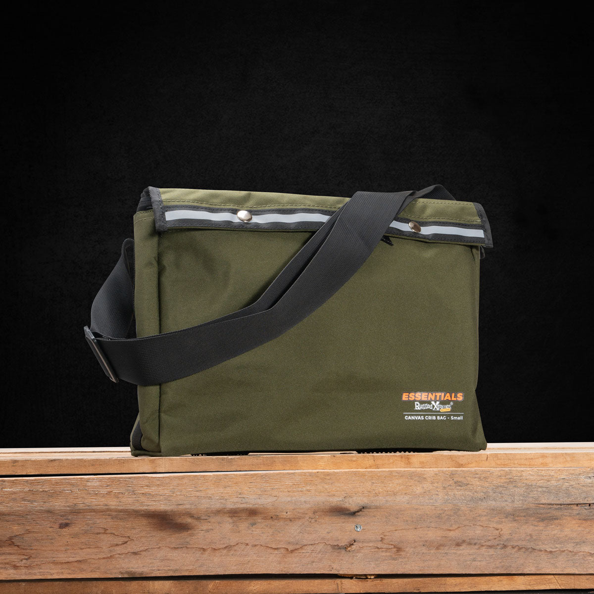 Rugged Xtremes Canvas Crib Bag Green | Small