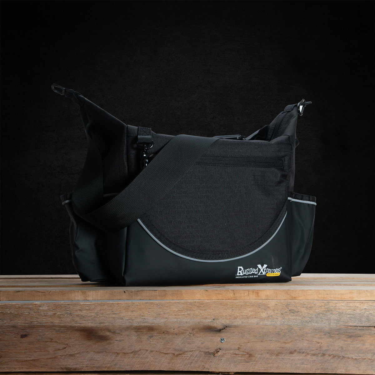 Rugged Xtremes Insulated Crib Bag | Canvas | Black