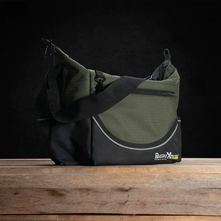 Rugged Xtremes Insulated Crib Bag | Canvas | Green