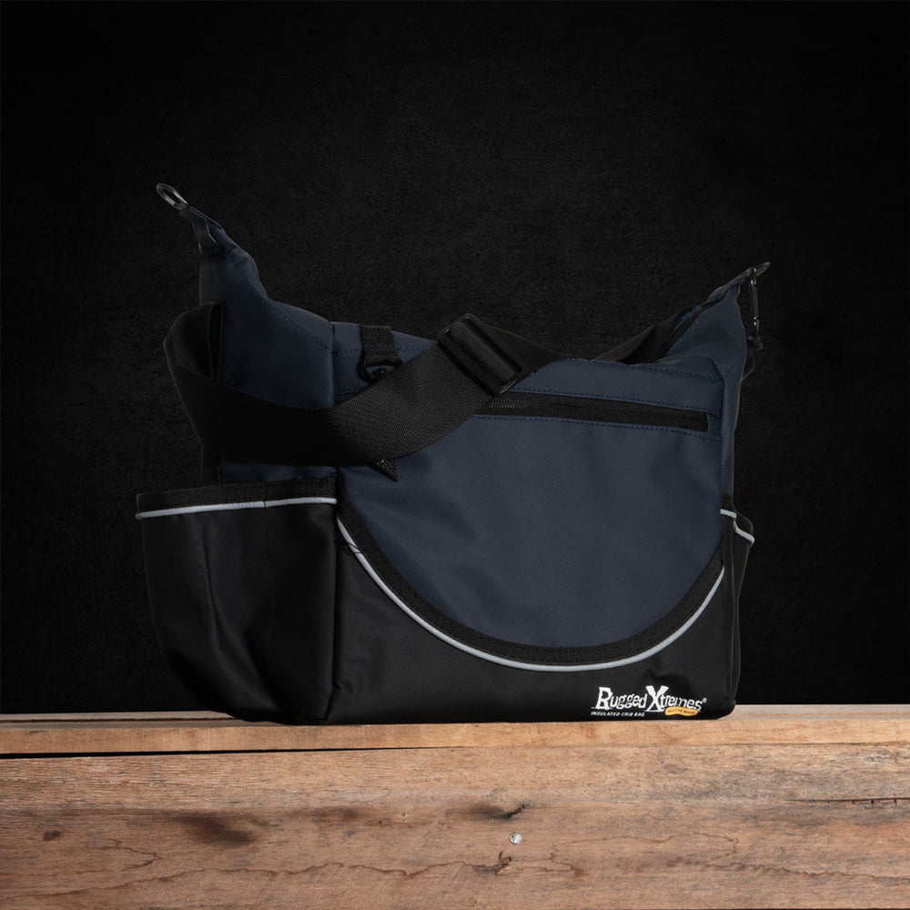 Insulated Crib Bag – Navy Blue PVC