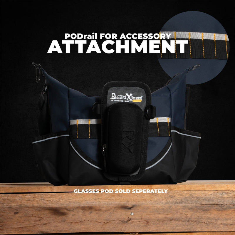 Insulated Crib Bag – Navy Blue PVC