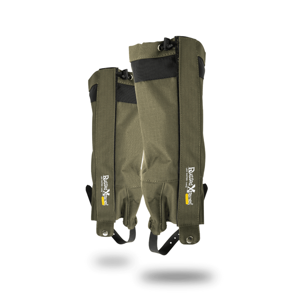 Rugged Xtremes Heavy-Duty Canvas Leg Gaiters | Snake Resistant