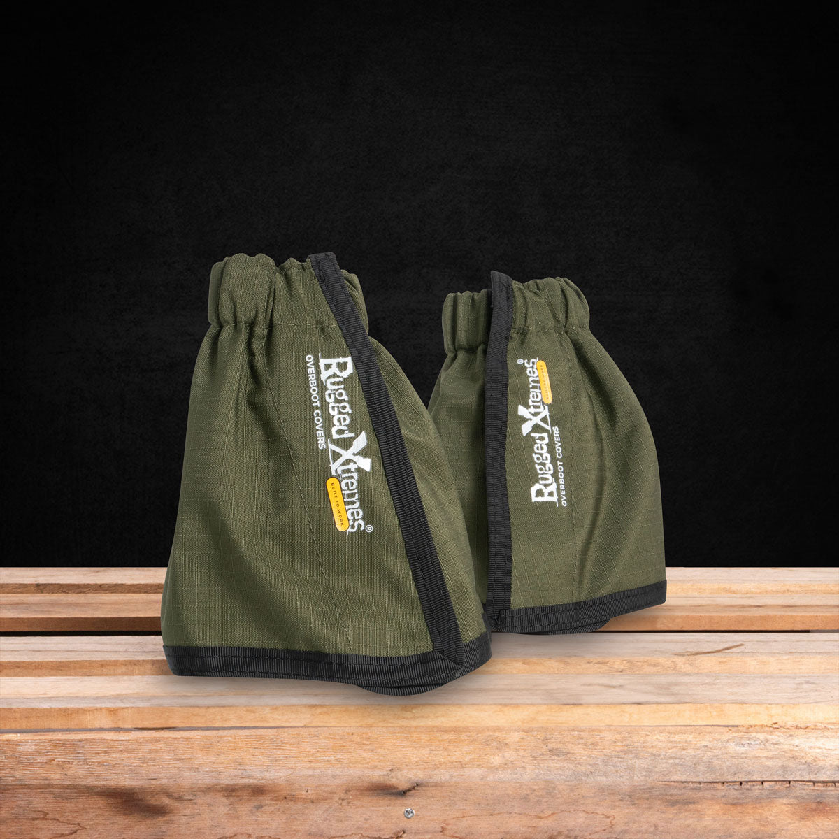 Rugged Xtremes Overboot Covers Heavy Duty Canvas Gaiters | Touch Tape