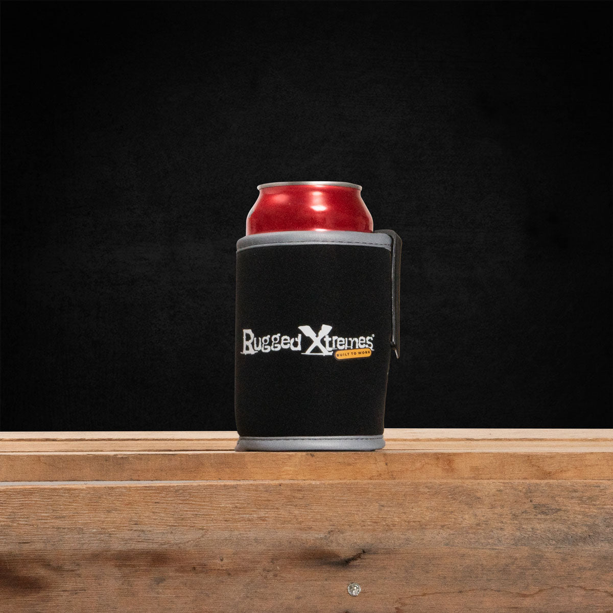 Rugged Xtremes Clippable Stubby Holder with Reflective Strip