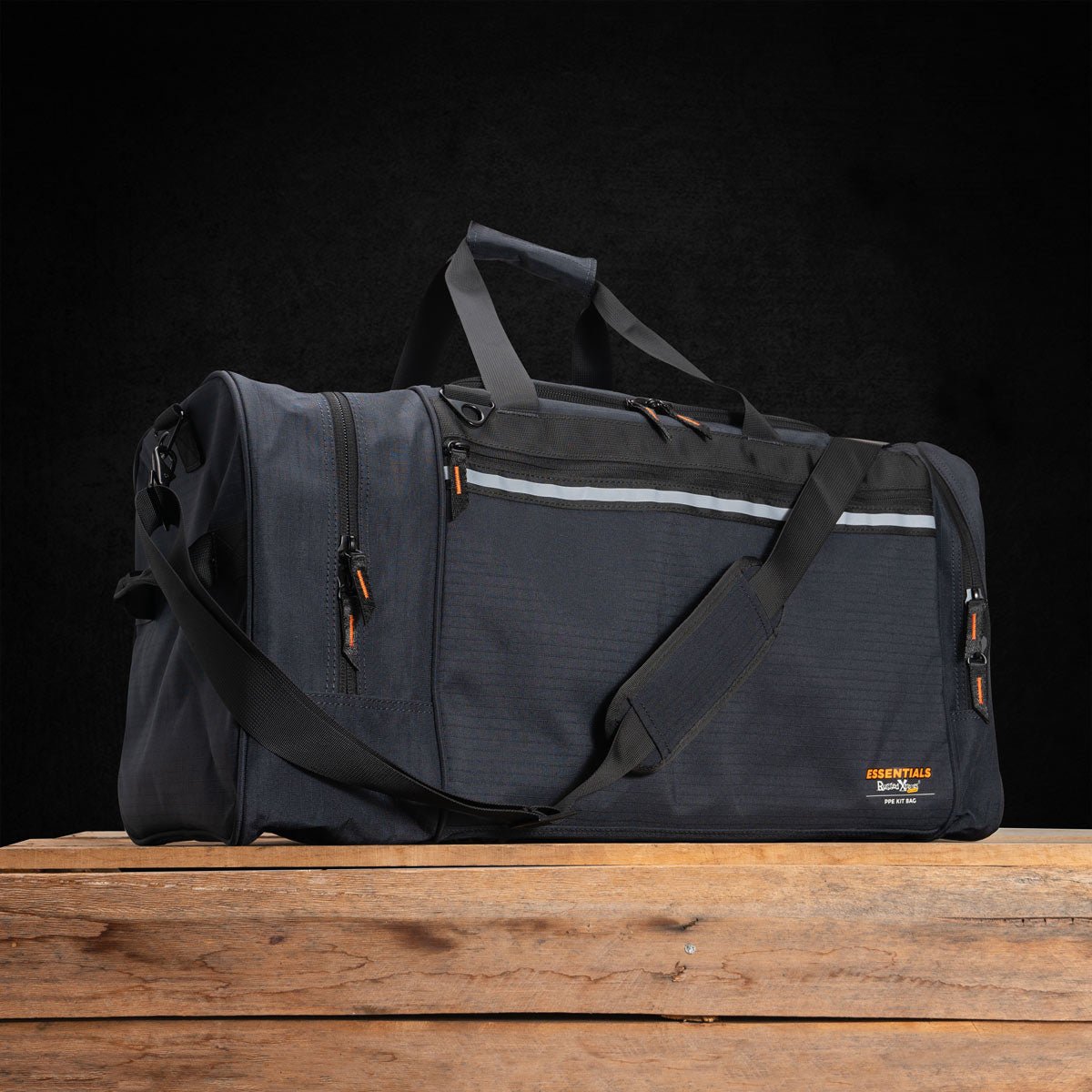 Rugged Xtremes Heavy-Duty Canvas Duffle Bag 73L | Black
