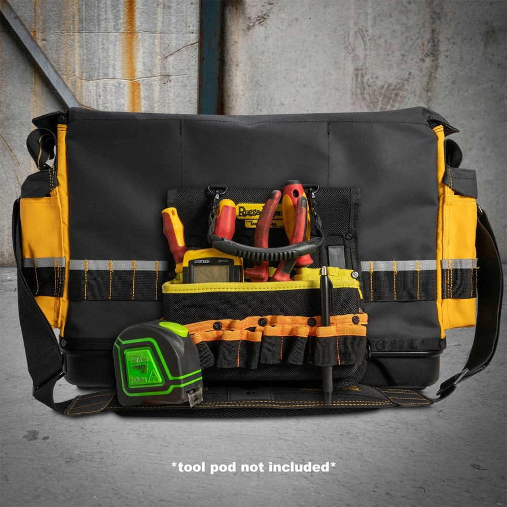 Rugged Xtremes Professional Tool Bag 35L With Heavy-Duty Hard Base ...