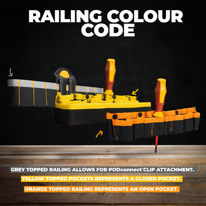 Rugged Xtremes Workmate PVC Tool Bag 30L | Medium